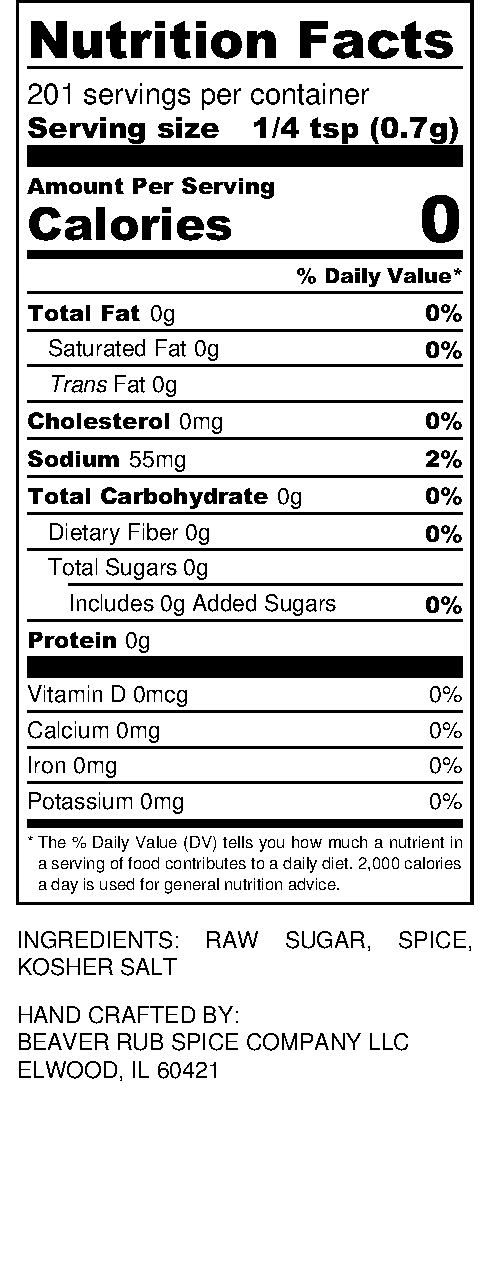 Cajun Seasoning – Beaver Rub Spice Company